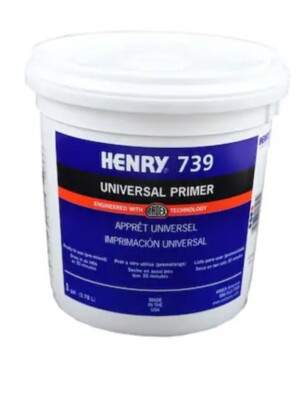 Henry 739 Universal Primer, 1 Gallon, For Self-Leveling Underlayments ...