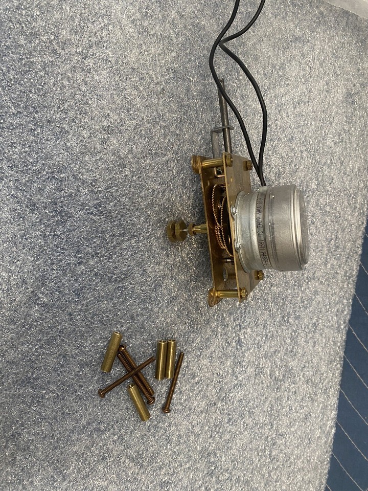 Electric Neon Clock Co Cleveland Ohio Hansen Synchron C4 Pinwheel ...