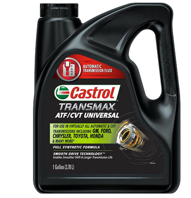 Castrol Transmax ATF/CVT Universal Automatic Transmission Fluid, 1 ...