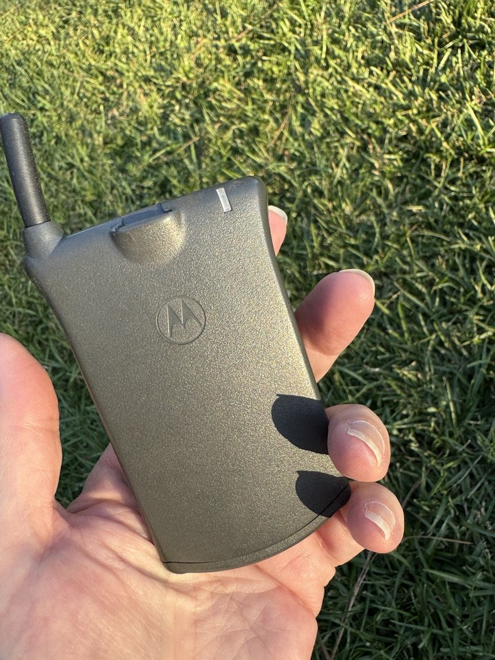 Vintage Motorola Black StarTAC Flip Phone Prop 80148WNBEA Untested | eBay