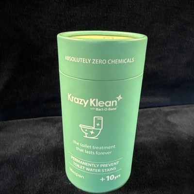 1 Pack NEW Krazy Klean Automatic Toilet Treatment Bact-O-Bane AUTHENTIC | eBay