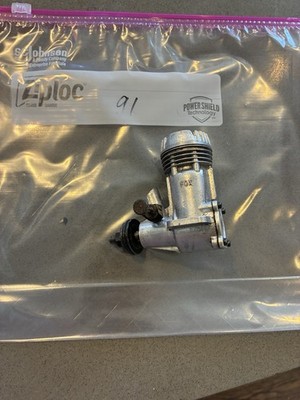 91. Fox 35 (?) Control Line Stunt Engine For R/C Balsa Model Airplane ...