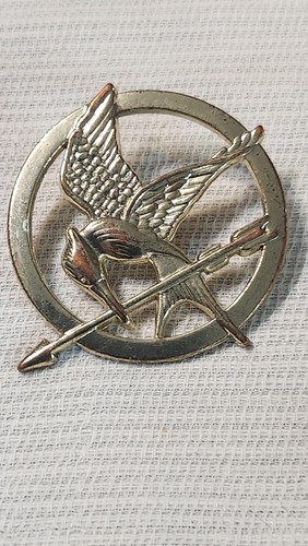 Hunger Games Mockingjay Pin Brooch Movie Prop Collectible Gold Tone LGF ...