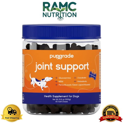 PupGrade Dog Joint Support Glucosamine Chondroitin MSM Hip Pain Relief ...