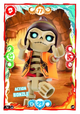 LEGO Ninjago Serie 10 Trading Card Nr. 74 - Action Bonzle - Held | eBay