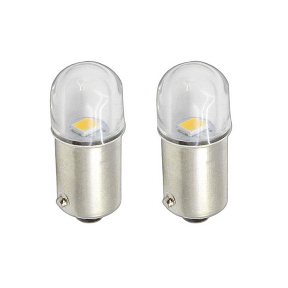 10Pcs Warm White 433 LED Bulbs 18V 18 Volt Bayonet Base Bulb for Lionel ...