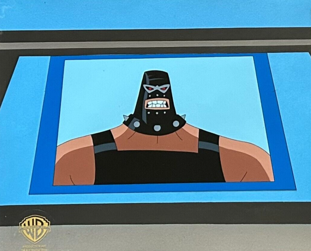 BRUCE TIMM rare BANE cel + OBG SET Winning Edge BATMAN BEYOND BTAS COA ...