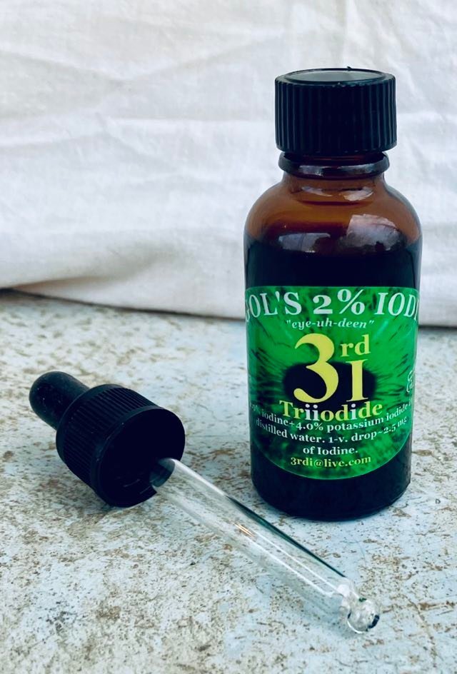 2% Lugol's Formula 3rdi-Solutions Iodine 15, 30, 60, 120, 500, 1000ml ...