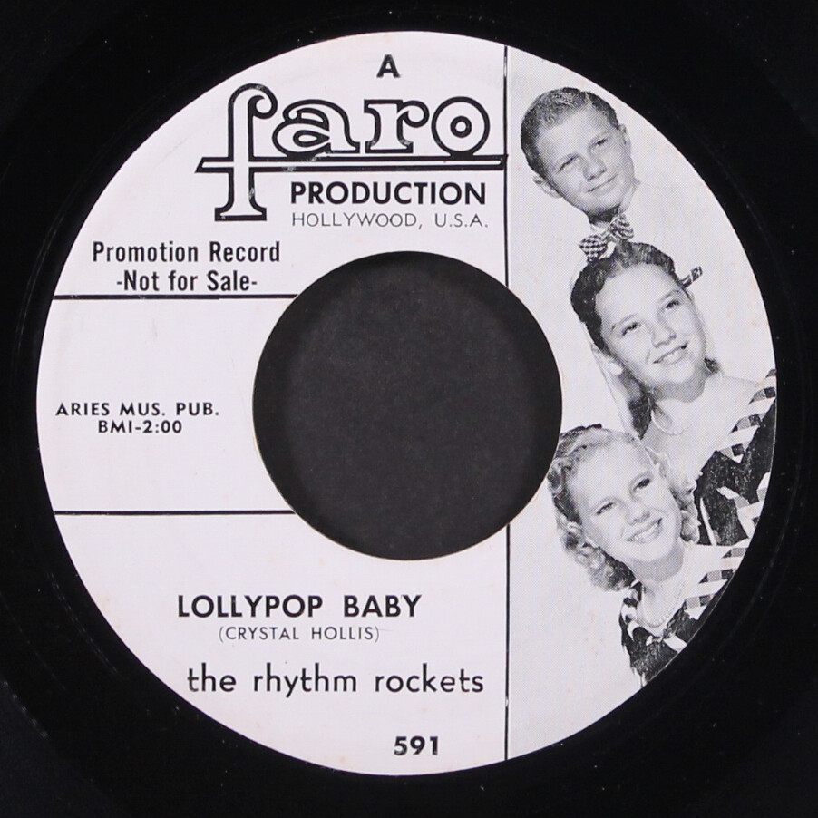 RHYTHM ROCKETS: lollypop baby FARO 7" Single 45 RPM | eBay