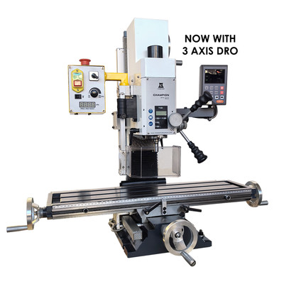 Brand New Chester Champion 20V Metalworking Milling Machine Mill | eBay
