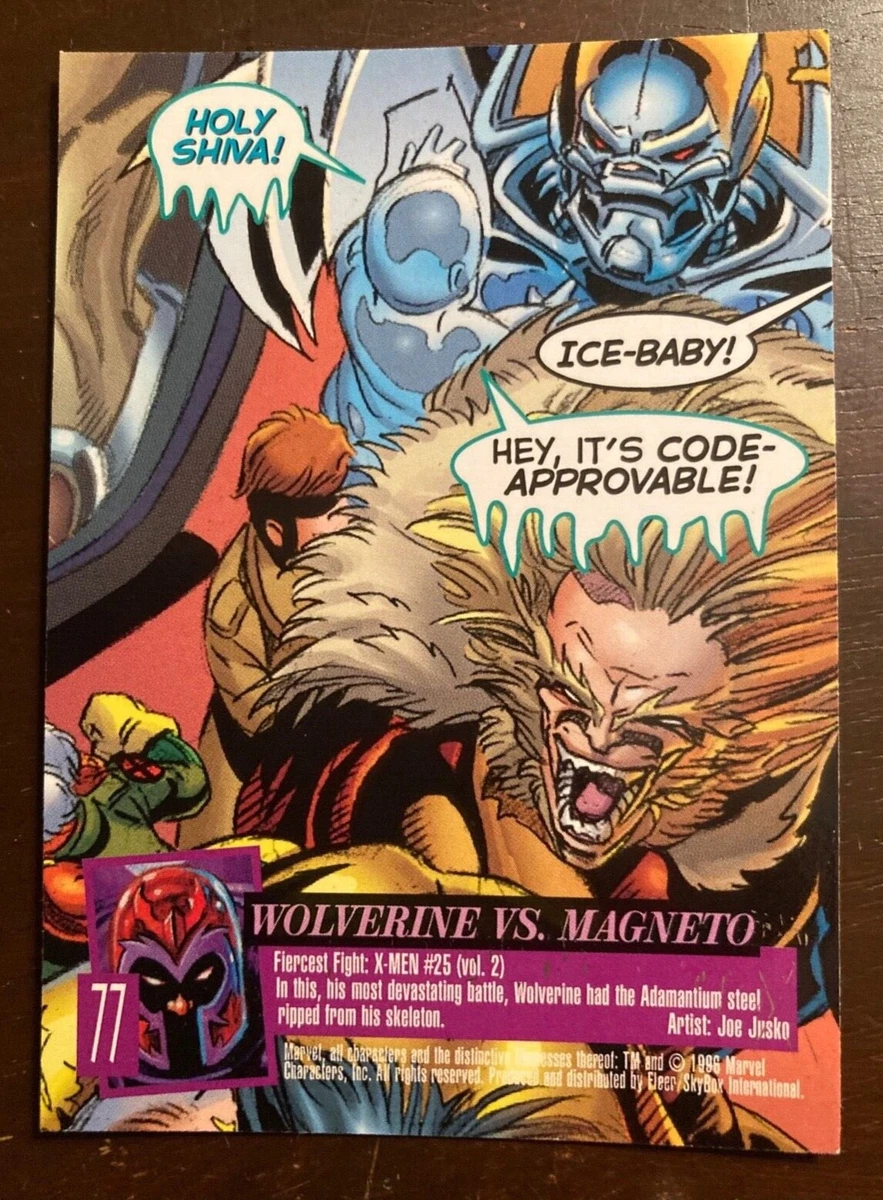 Wolverine Vs Magneto