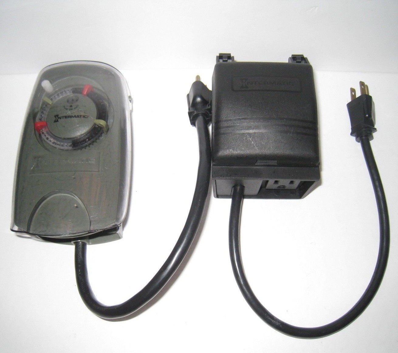 INTERMATIC HB35R and HB300RCL 24 Hour Outdoor Timers, Lot of Two | eBay