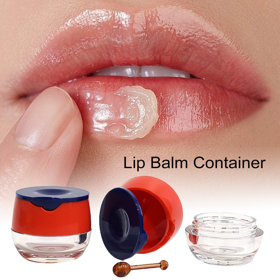 Mini Lip Balm Container Pocket-sized Lip Balm Container Lip Balm for ...