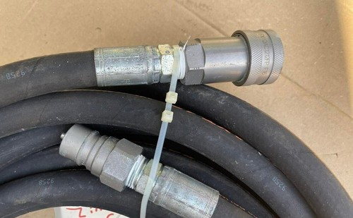Flextral AXT-12 Coiled Hydraulic Hose 25 ft 3/4" 3000PSI FX QAC1212fp ...