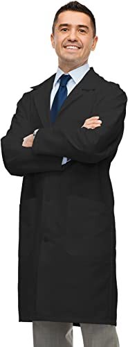 Professional Lab Coat for Men - Laboratory Coat Kick Pleat NY Threads ...