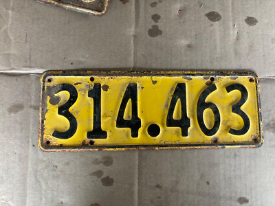 1961-1966 New Zealand License Plate | eBay