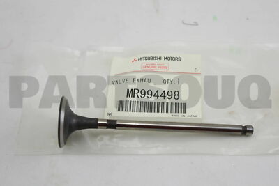 MR994498 Genuine Mitsubishi VALVE,EXHAUST | eBay