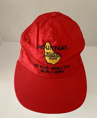 Mount Gay Eclipse Barbados Rum Snapback Cap Red Hat MIURA-JAPAN 50 ...