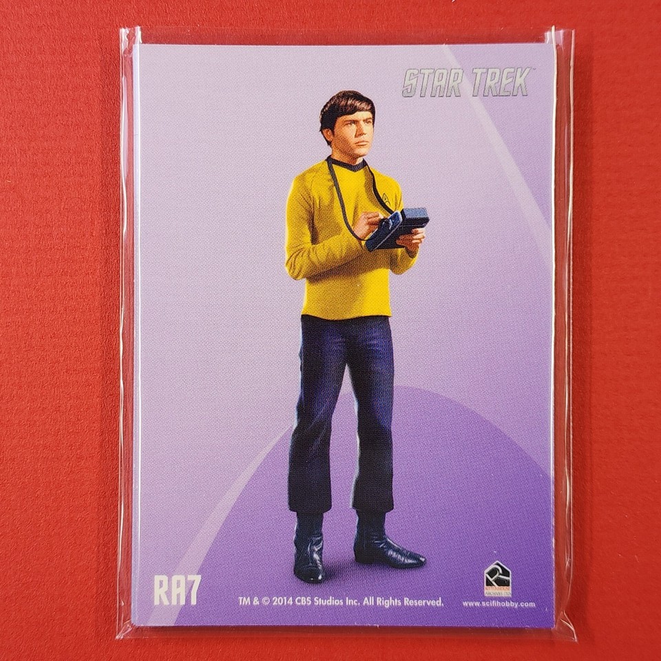 6-0-1-NS . star trek tos portfolio prints 2014 . portraits . SET #RA1 ...