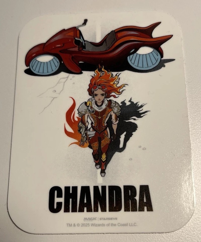 Magic MTG MagicCon Chicago Chandra Aetherdrift Akira Sticker | eBay