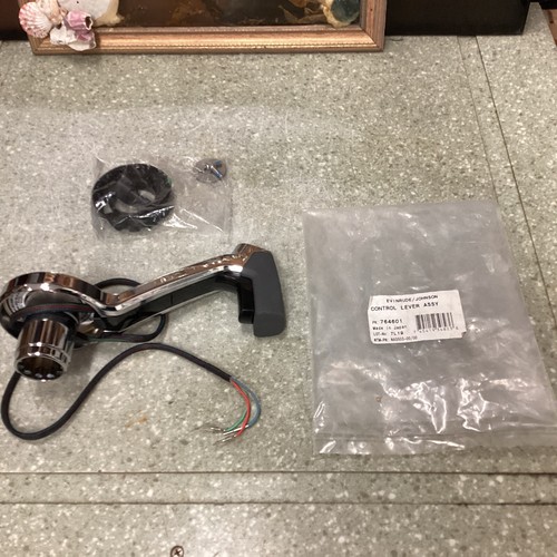 OMC Outboard, Control Lever Assembly, Fits: Mechanical & Icon Remote, P ...