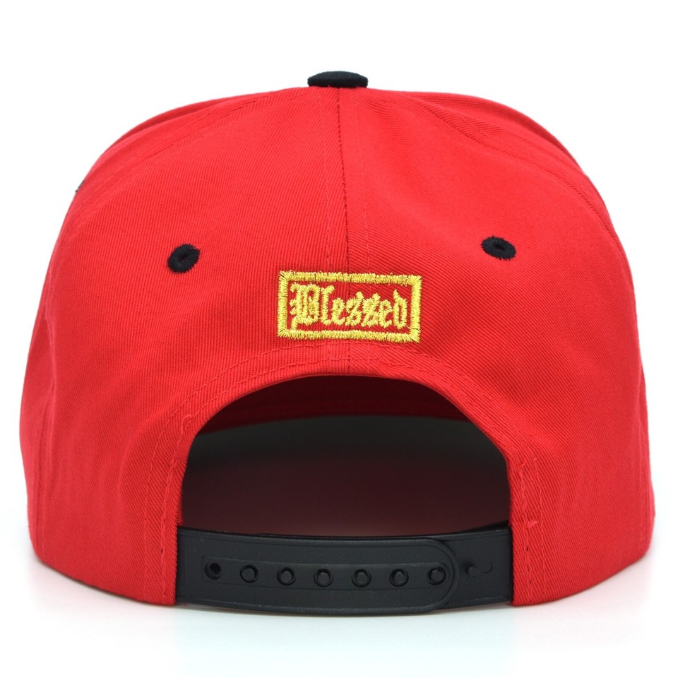 Blessed Golden Praying Hands Leader New TL Embroidery Snapback Hat ...