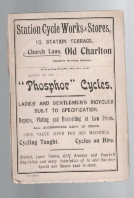 ANTIQUARIAN ,PLUMSTEAD , FOLD OUT CYCLISTS MAP c 1890 | eBay Australia
