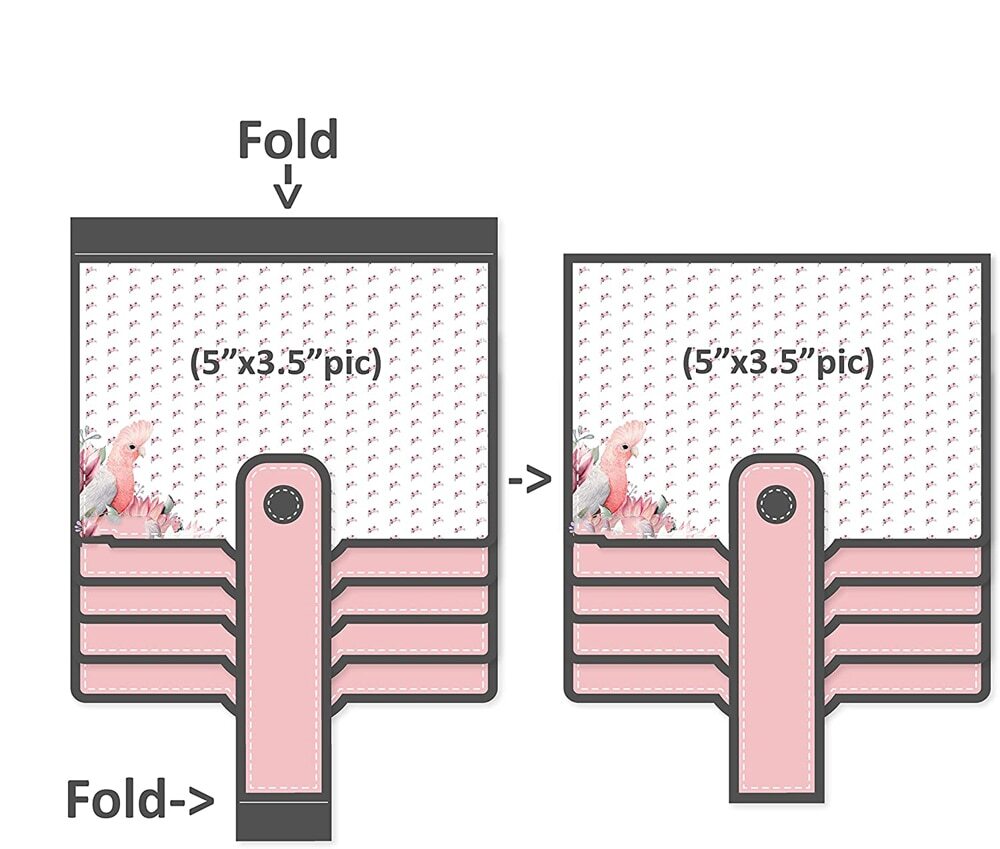 Waterfall Flap Set Metal Cutting Die Scrapbooking Paper Dies Craft Card ...