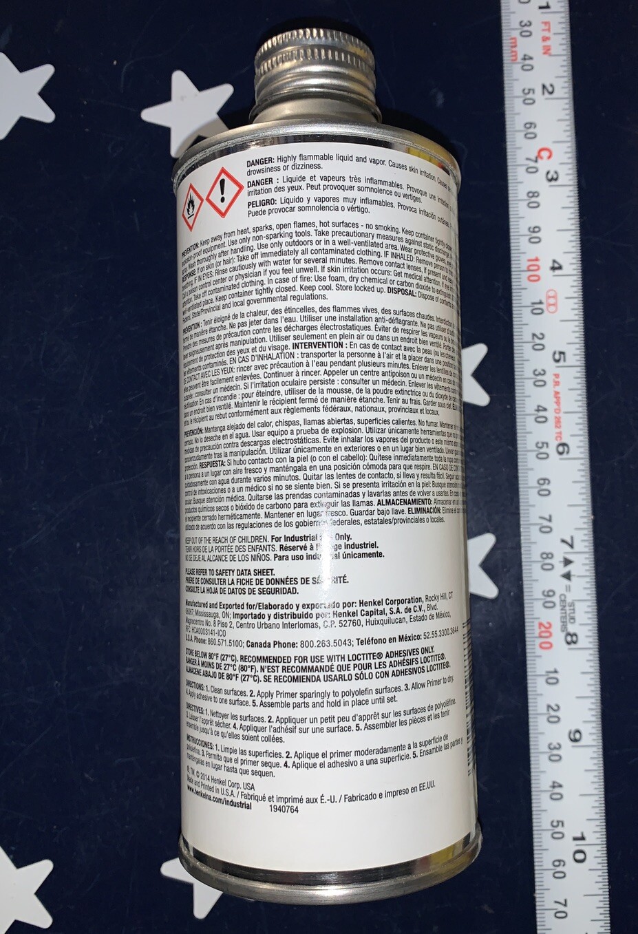 NOS Loctite 7701 Primer 16 Fl. Oz. Can 19887 R11tc for sale online | eBay
