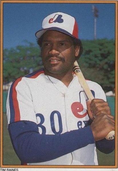 1987 Topps - Mail-In Glossy All-Star Collector's Edition #48 Tim Raines ...