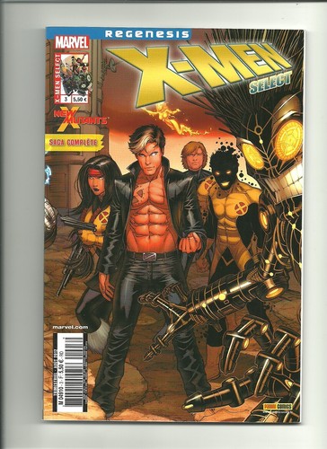 LOT X-MEN SELECT 1 FEAR ITSELF 2 NEW MUTANTS 3 REGENESIS MARVEL PANINI ...