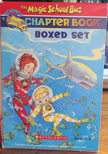 Magic School Bus Chapter Book Boxed Set of 8 by Scholastic #1-8 Joanna ...