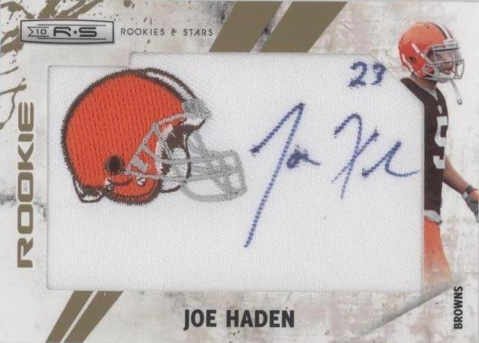 2010 Panini Rookies & Stars - Rookie Joe Haden #280 /299 (AU, RC) for ...