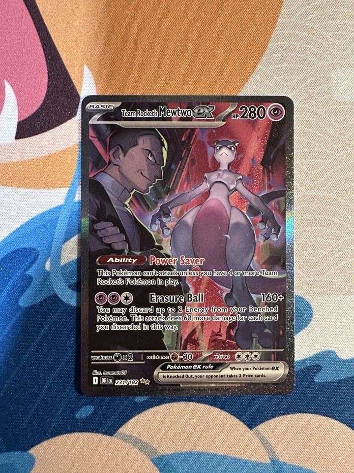 Team Rocket's Mewtwo ex SIR - Destined Rivals 231/182 (English) | eBay