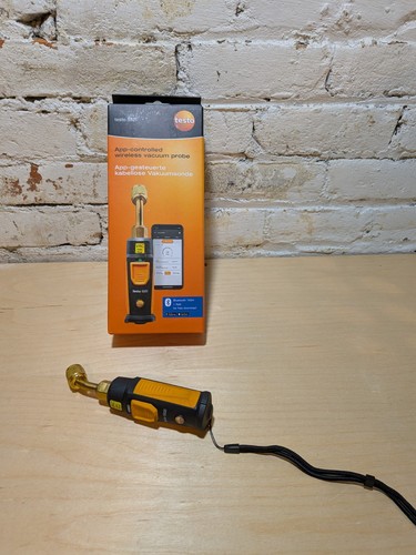 TESTO 552i APP CONTROLLED WIRELESS VACUUM PROBE HVAC SYSTEMS w ...