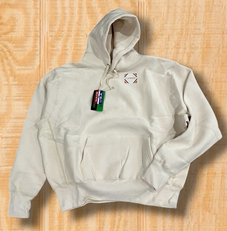NWT! CAMBER SPORTSWEAR-232 CROSS KNIT LARGE NATURAL BEIGE SWEATSHIRT ...