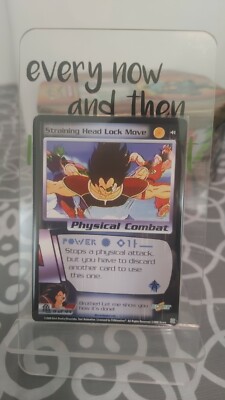 DBZ Ccg Score Saiyan Saga 'Straining Head Lock Move' #41 *NM-MINT* | eBay