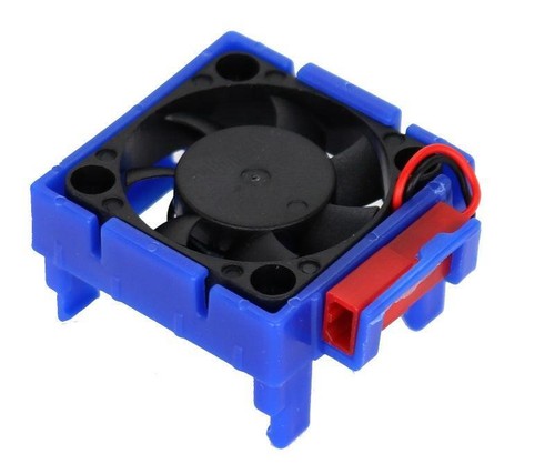 Powerhobby Cooling Fan + Motor HeatSink Dual Twin Fan FOR Traxxas Slash ...