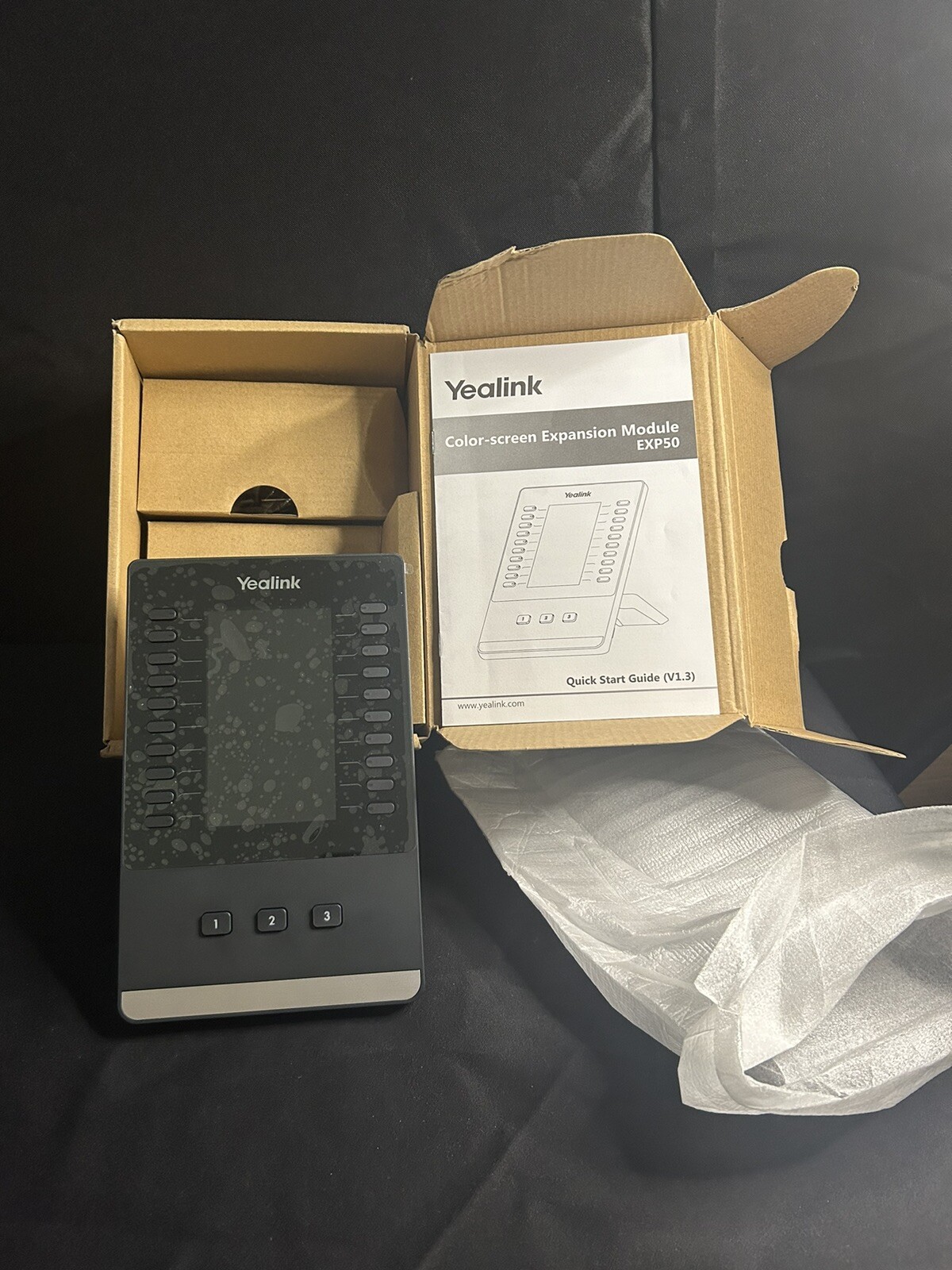 YEALINK EXP50 DUAL COLOR EXPANSION MODULE for sale online | eBay