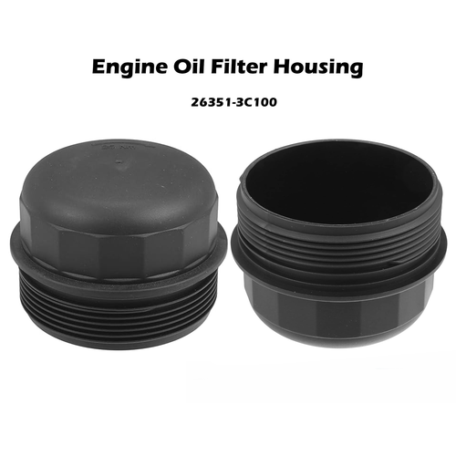 Oil Filter Cap Hyundai Santa Fe Sonata Kia Sedona 3.3L+3.8L 06-09 26351 ...