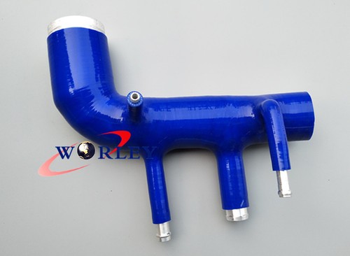 BLUE for Subaru GC8 EJ20 WRX STI Induction turbo intake/inlet pipe ...