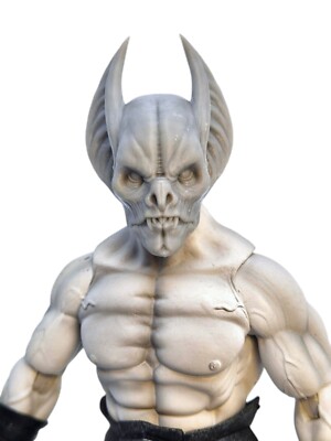 Custom 3d Printed Long Ear Vampire For Mythic Legions 1/12 Scale Figure ...