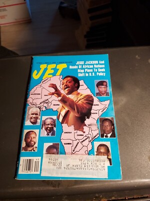 JET Magazine October 6 1986 Jesse Jackson Heads of African Nations | eBay