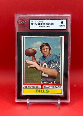 1974 #512 JOE FERGUSON TOPPS - KSA 6 ENM | eBay