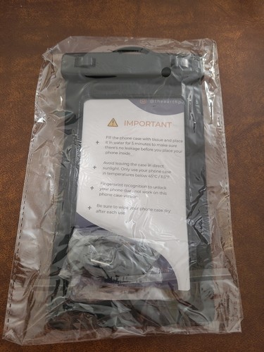 6" WATERPROOF CASE POUCH BAG universal mobile cell phone driver license ...