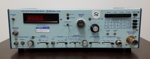 Wavetek PM 1018B Log/Lin RF Peak Power Meter | eBay