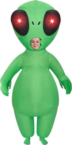 Spooktacular Creations Puff Me Up Alien Kidnapping Inflatable Costume 7 ...