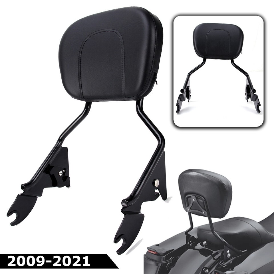 For 14-23 Harley Touring Quick Release Backrest Sissy Bar / Docking ...