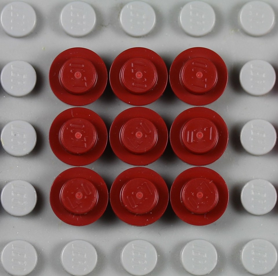 LEGO - 1x1 Plates Round - PICK YOUR COLORS - 4073 Flat Mosaic Dots Bulk ...