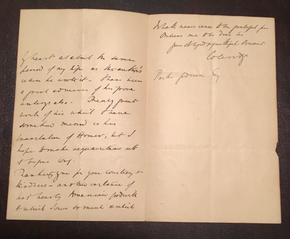 1st Baron John Coleridge- Signed on official Royal Court Justice Letter ...